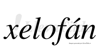 ¿Lleva tilde xelofán? | LlevaTilde.es