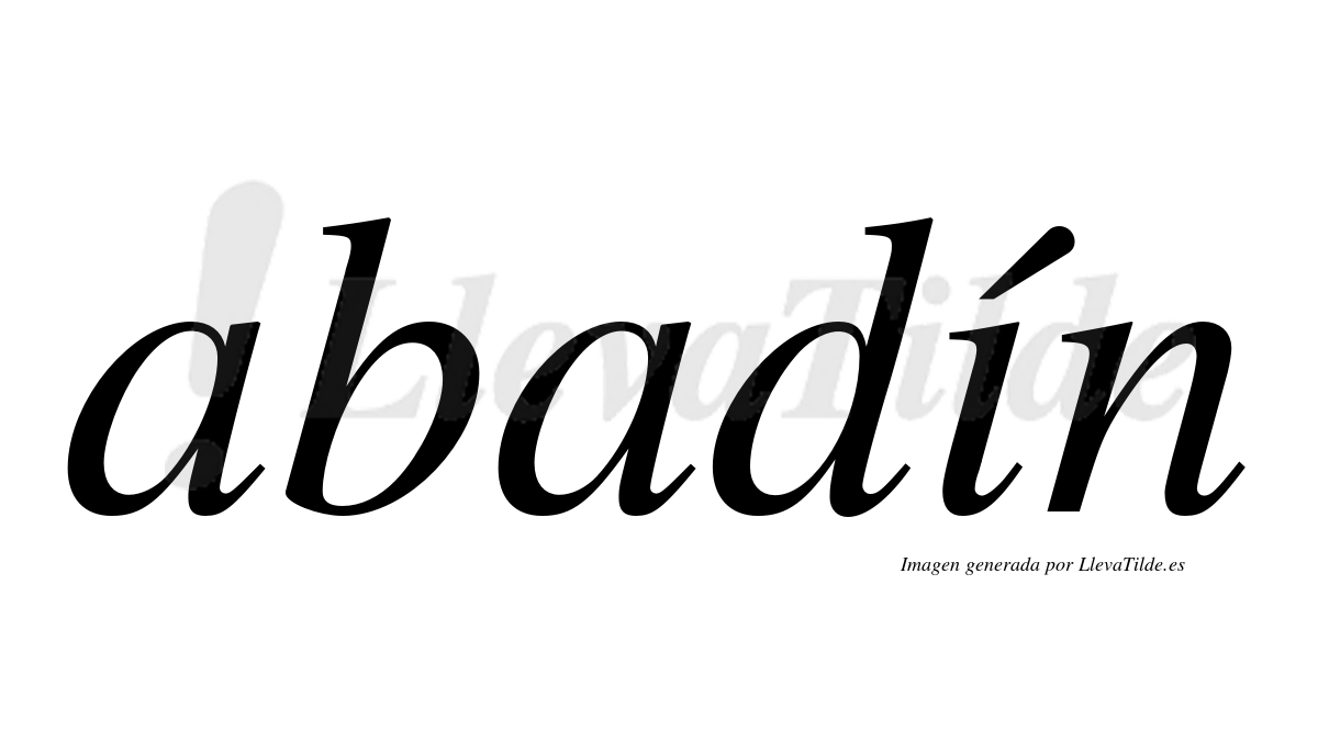 ¿Lleva tilde abadín? | LlevaTilde.es