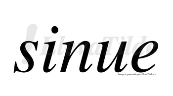 ¿Lleva tilde sinue? | LlevaTilde.es