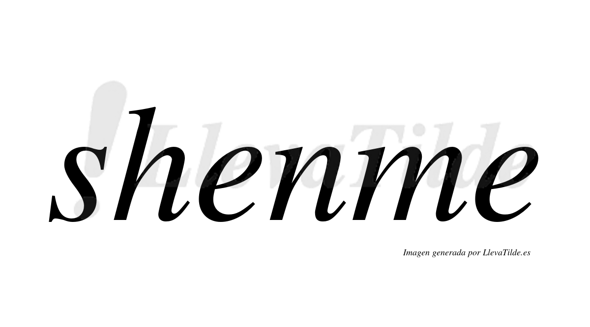 ¿Lleva tilde shenme? | LlevaTilde.es