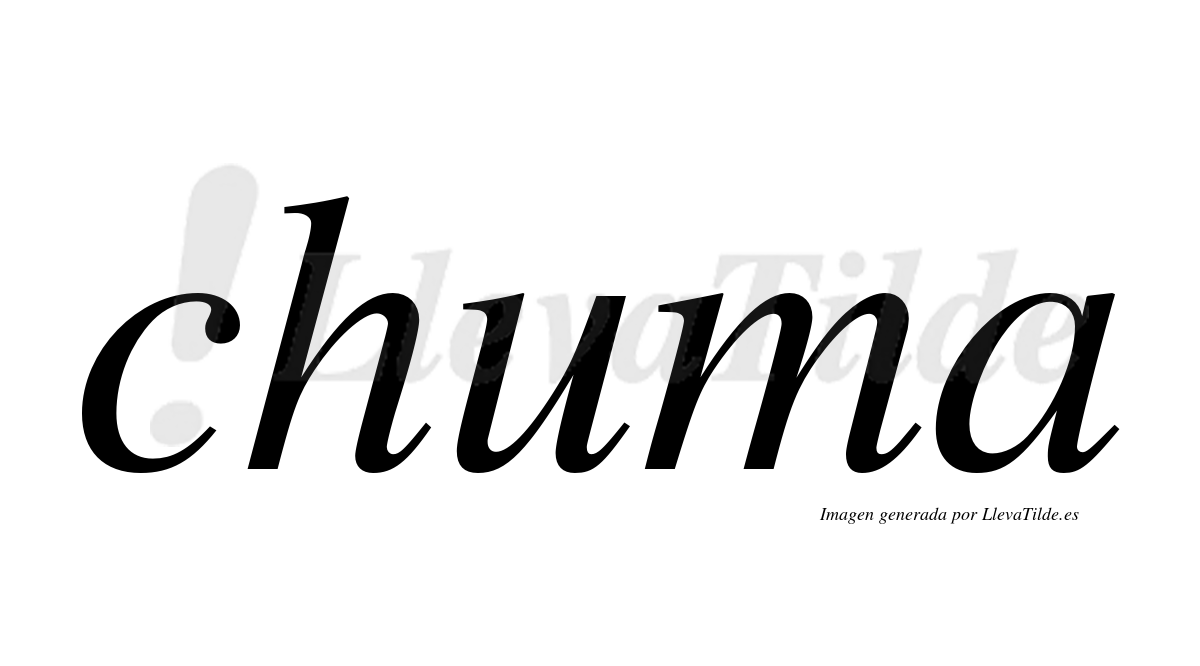 ¿Lleva tilde chuma? | LlevaTilde.es