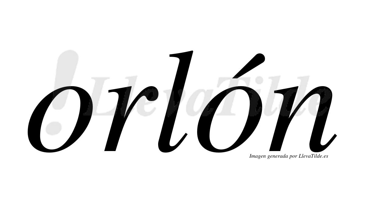¿Lleva tilde orlón? | LlevaTilde.es