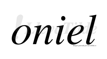 ¿Lleva tilde oniel? | LlevaTilde.es