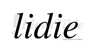 ¿Lleva tilde lidie? | LlevaTilde.es