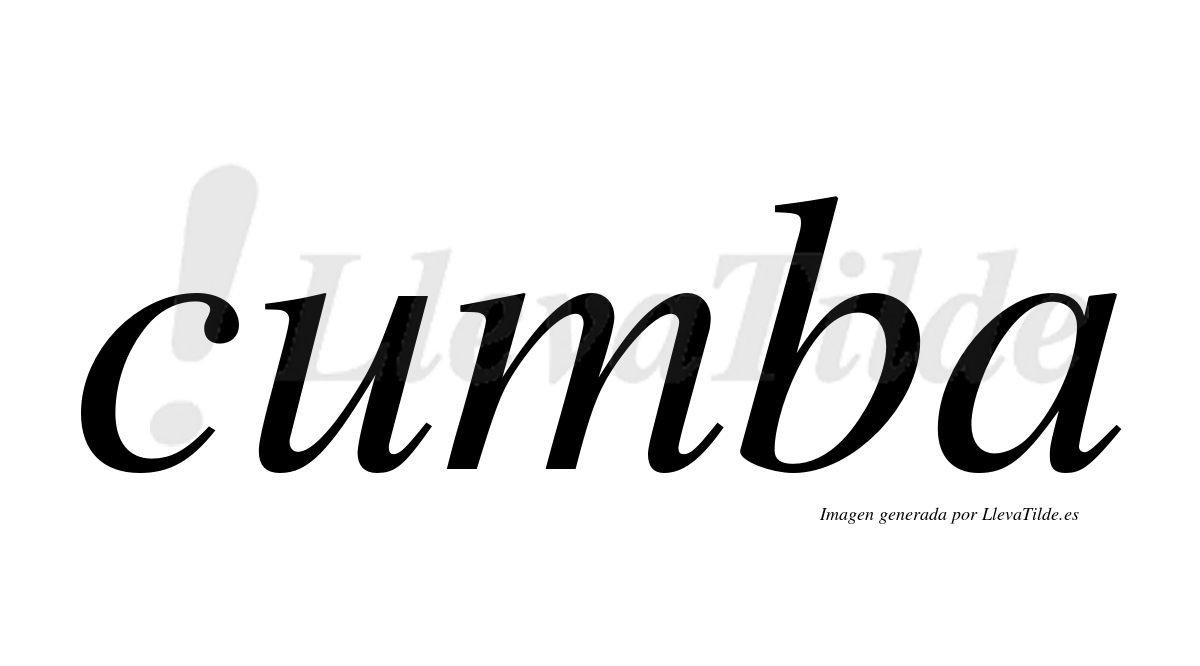 ¿Lleva tilde cumba? | LlevaTilde.es