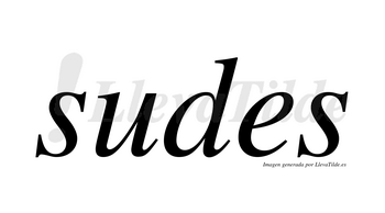 ¿Lleva tilde sudes? | LlevaTilde.es