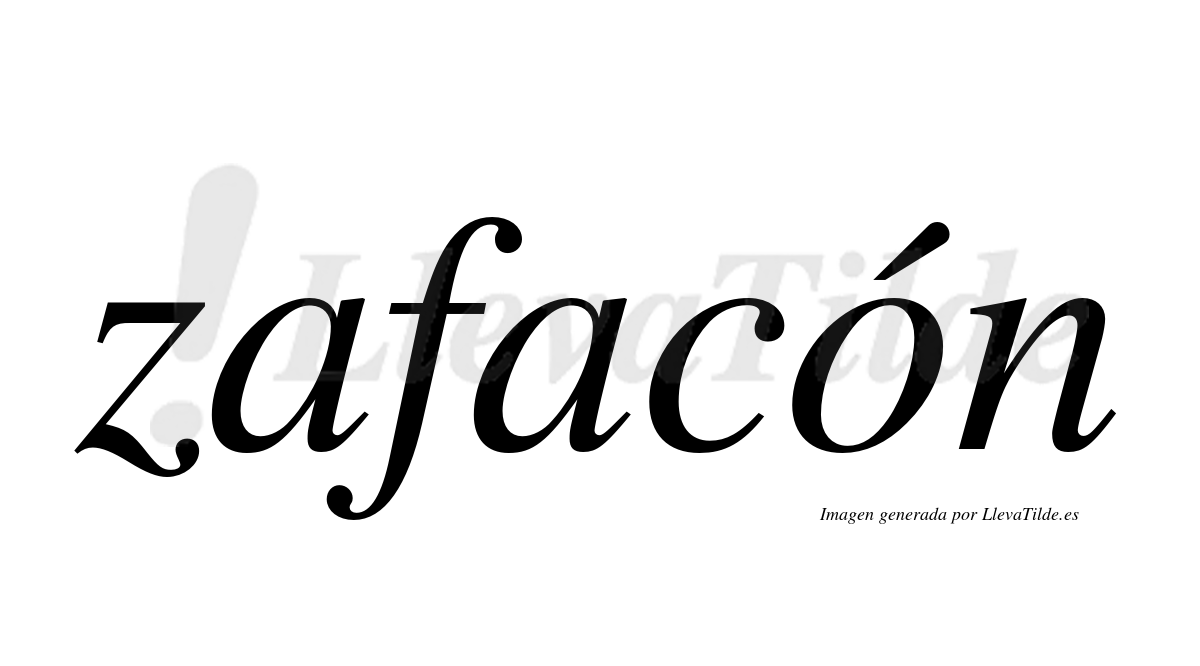 ¿Lleva tilde zafacón? | LlevaTilde.es