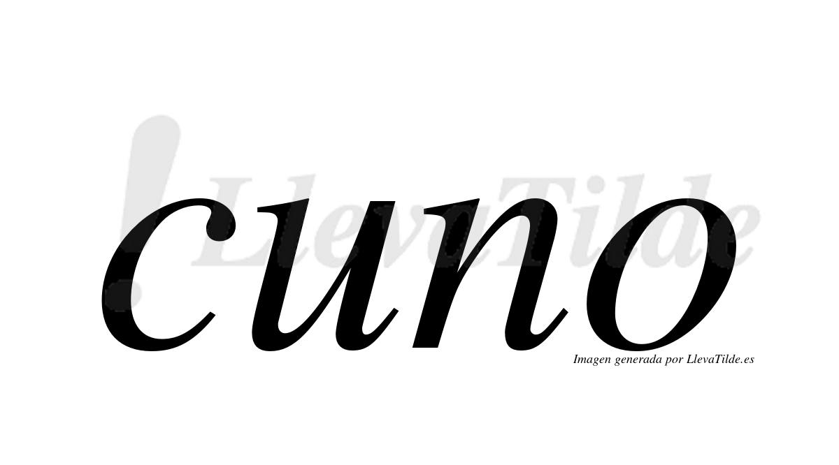 ¿Lleva tilde cuno? | LlevaTilde.es