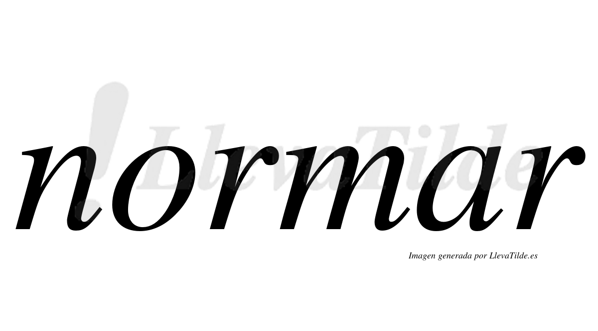 ¿Lleva tilde normar? | LlevaTilde.es