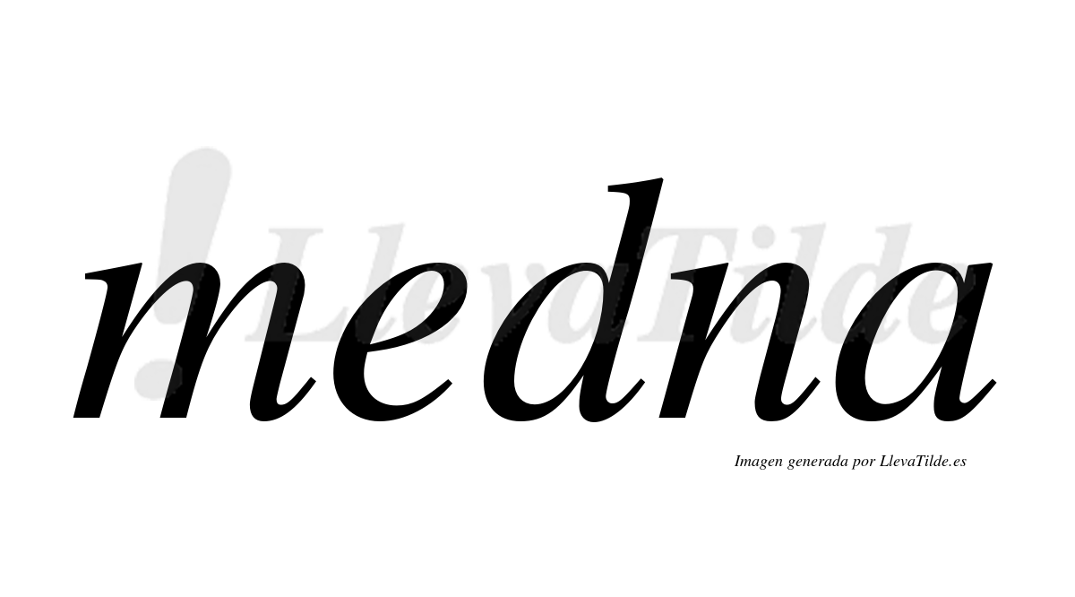 ¿Lleva tilde medna? | LlevaTilde.es