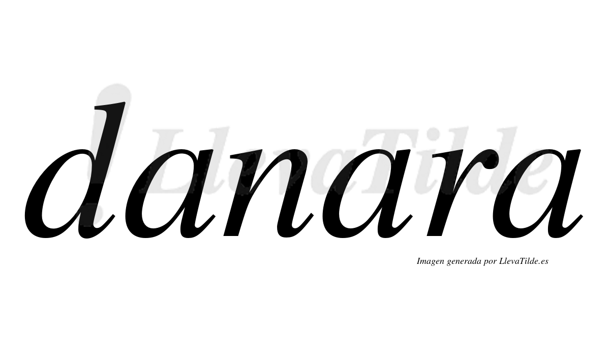 ¿Lleva tilde danara? | LlevaTilde.es