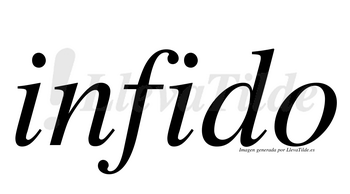 ¿Lleva tilde infido? | LlevaTilde.es