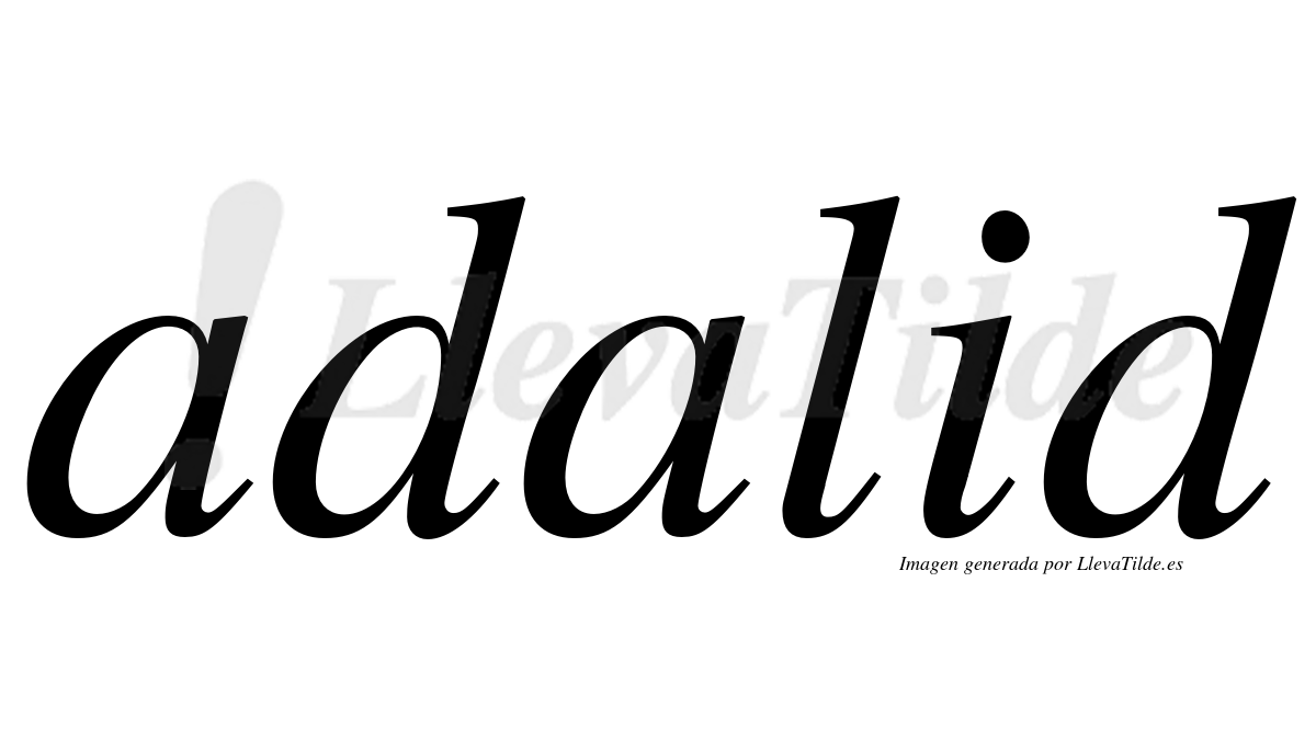 ¿Lleva tilde adalid? | LlevaTilde.es