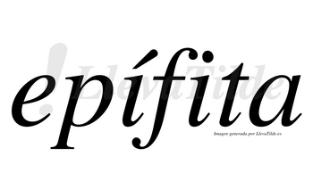 ¿Lleva tilde epífita? | LlevaTilde.es