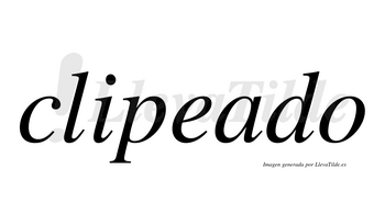 ¿Lleva tilde clipeado? | LlevaTilde.es