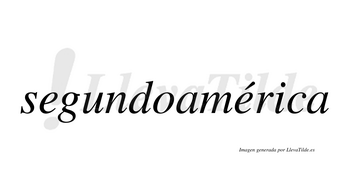 ¿Lleva tilde segundoamérica? | LlevaTilde.es