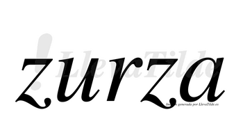 ¿Lleva tilde zurza? | LlevaTilde.es