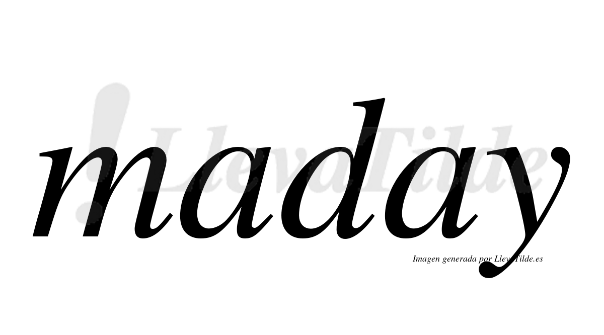 ¿Lleva tilde maday? | LlevaTilde.es