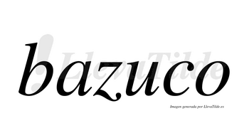 ¿Lleva tilde bazuco? | LlevaTilde.es