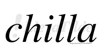 ¿Lleva tilde chilla? | LlevaTilde.es