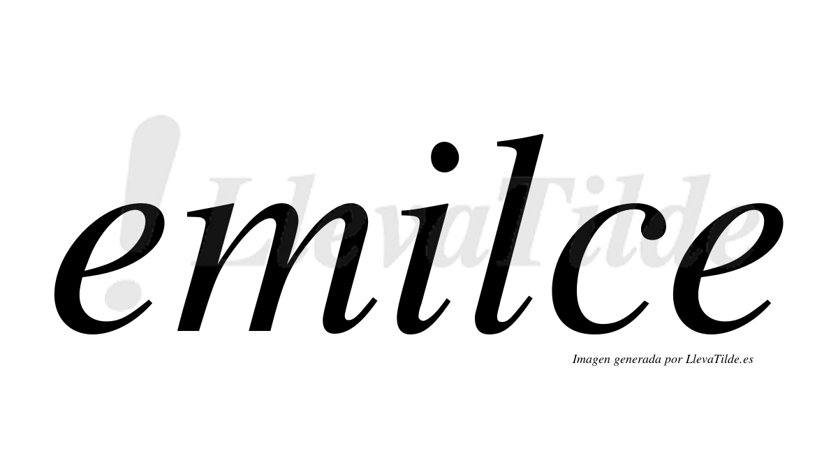 ¿Lleva tilde emilce? | LlevaTilde.es