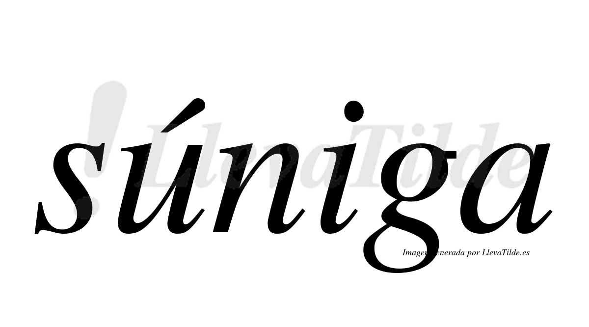 ¿Lleva tilde súniga? | LlevaTilde.es