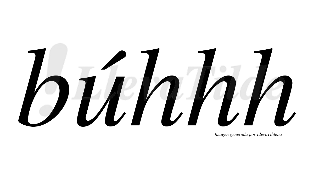 ¿Lleva tilde búhhh? | LlevaTilde.es