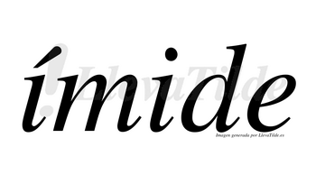 ¿Lleva tilde ímide? | LlevaTilde.es