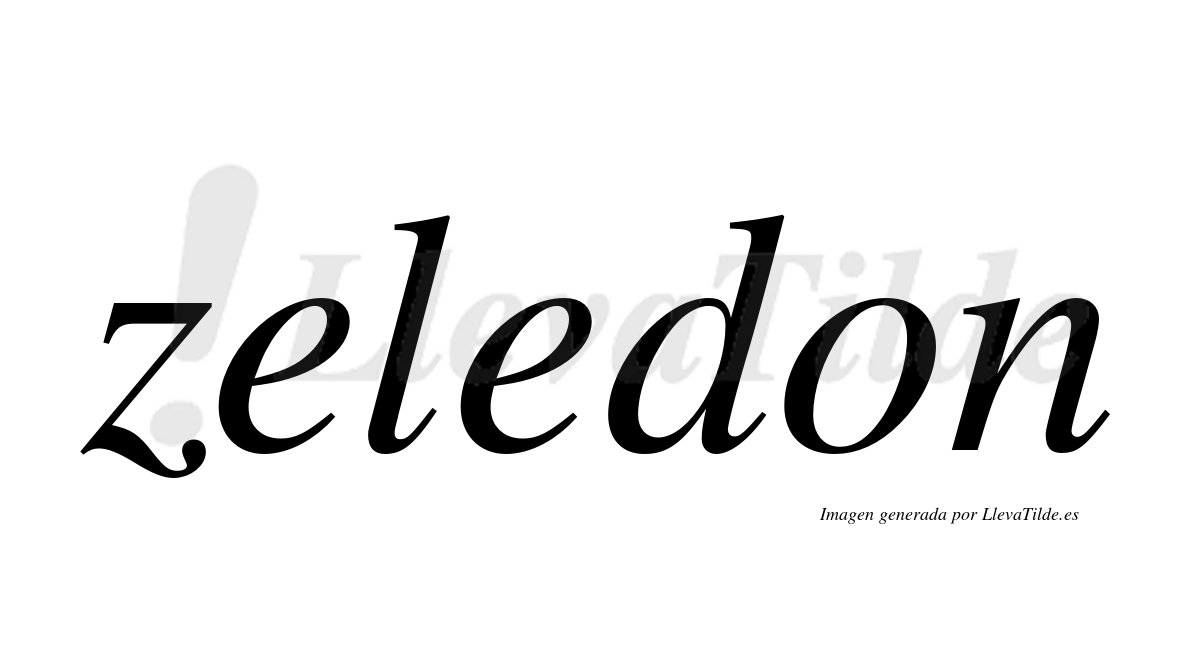 ¿Lleva tilde zeledon? | LlevaTilde.es