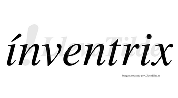 ¿Lleva tilde ínventrix? | LlevaTilde.es