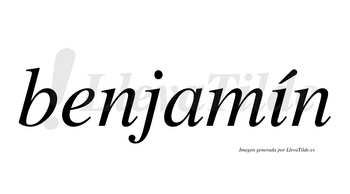 ¿Lleva tilde benjamín? | LlevaTilde.es