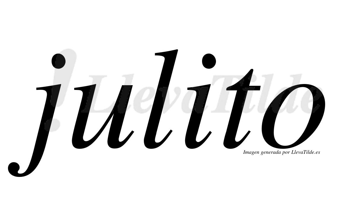 ¿Lleva tilde julito? | LlevaTilde.es