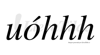 ¿Lleva tilde uóhhh? | LlevaTilde.es