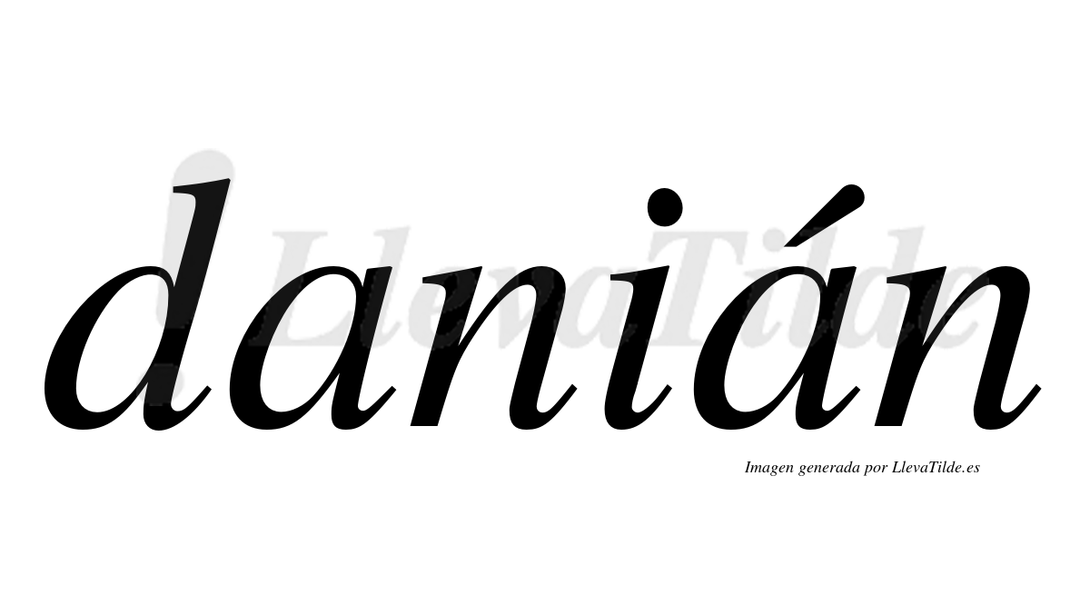 ¿Lleva tilde danián? | LlevaTilde.es