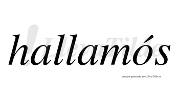 ¿Lleva tilde hallamós? | LlevaTilde.es