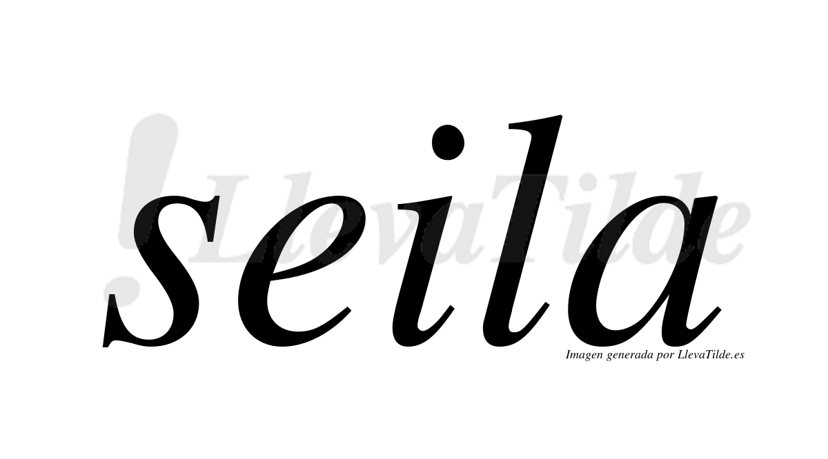 ¿Lleva tilde seila? | LlevaTilde.es