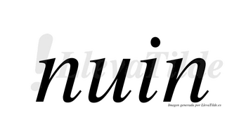 ¿Lleva tilde nuin? | LlevaTilde.es