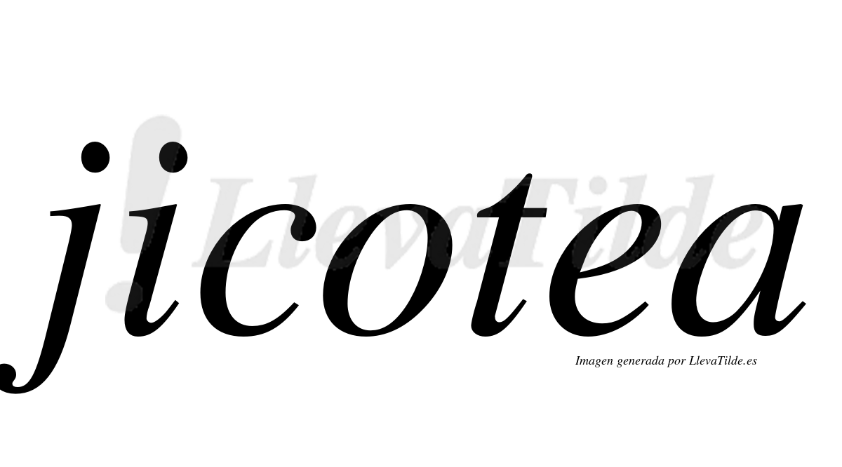 ¿Lleva tilde jicotea? | LlevaTilde.es