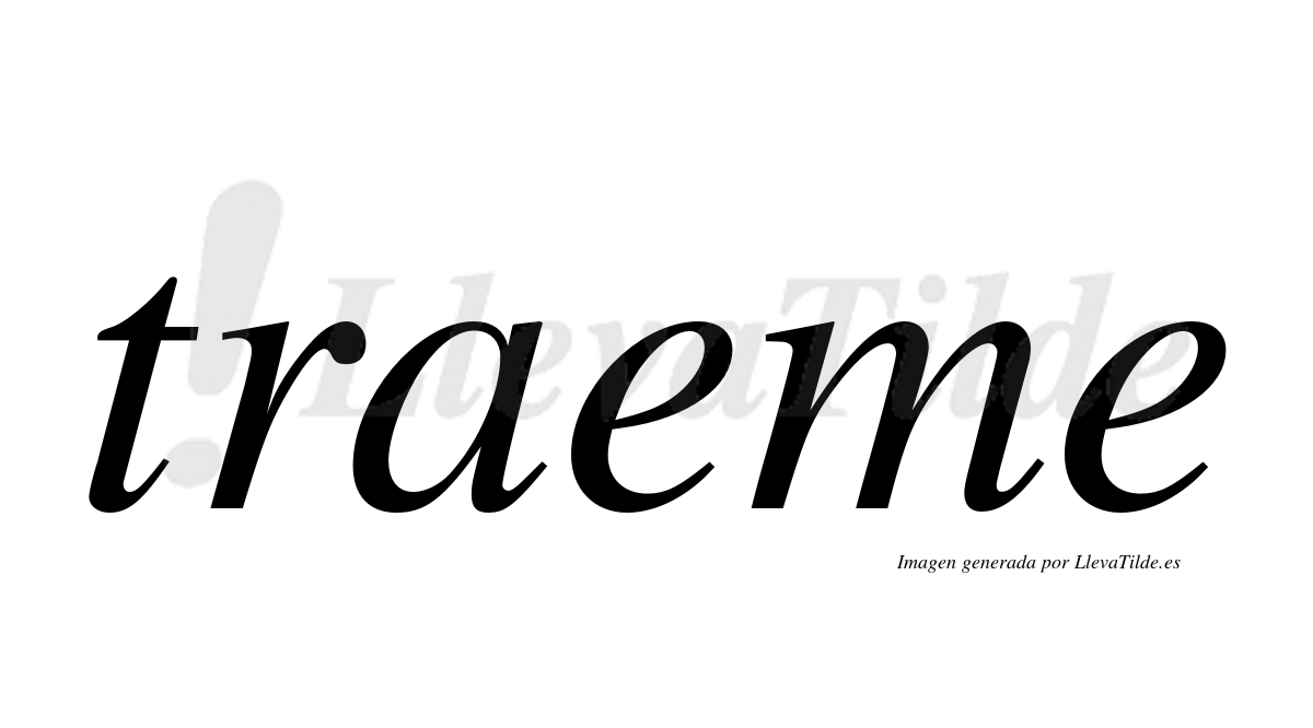 ¿Lleva tilde traeme? | LlevaTilde.es