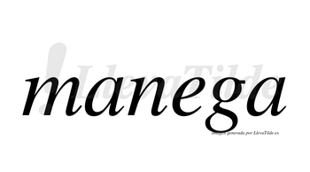 ¿Lleva tilde manega? | LlevaTilde.es
