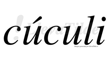 ¿Lleva tilde cúculi? | LlevaTilde.es