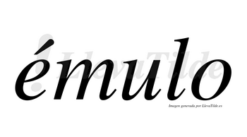 ¿Lleva tilde émulo? | LlevaTilde.es
