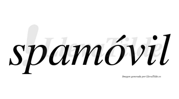 ¿Lleva tilde spamóvil? | LlevaTilde.es