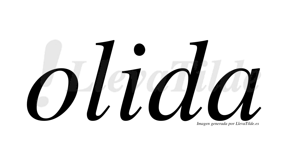 ¿Lleva tilde olida? | LlevaTilde.es