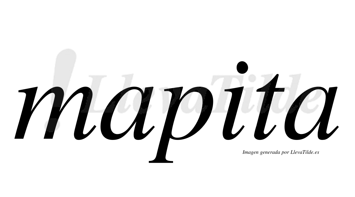 ¿Lleva tilde mapita? | LlevaTilde.es