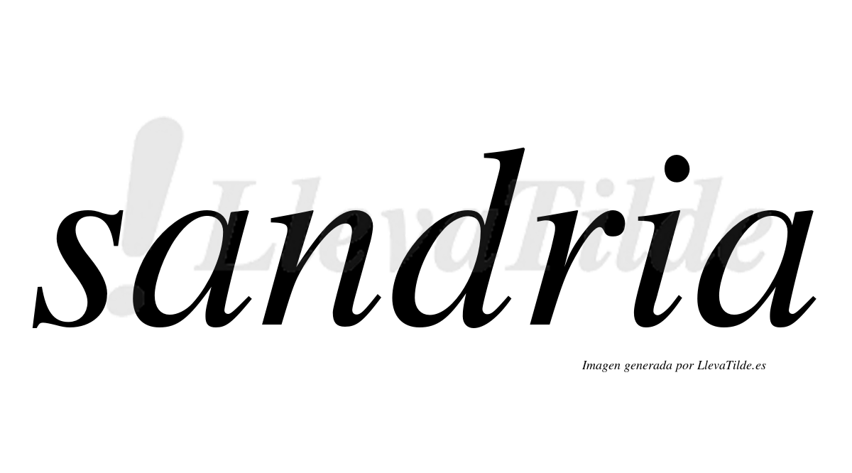 ¿Lleva tilde sandria? | LlevaTilde.es