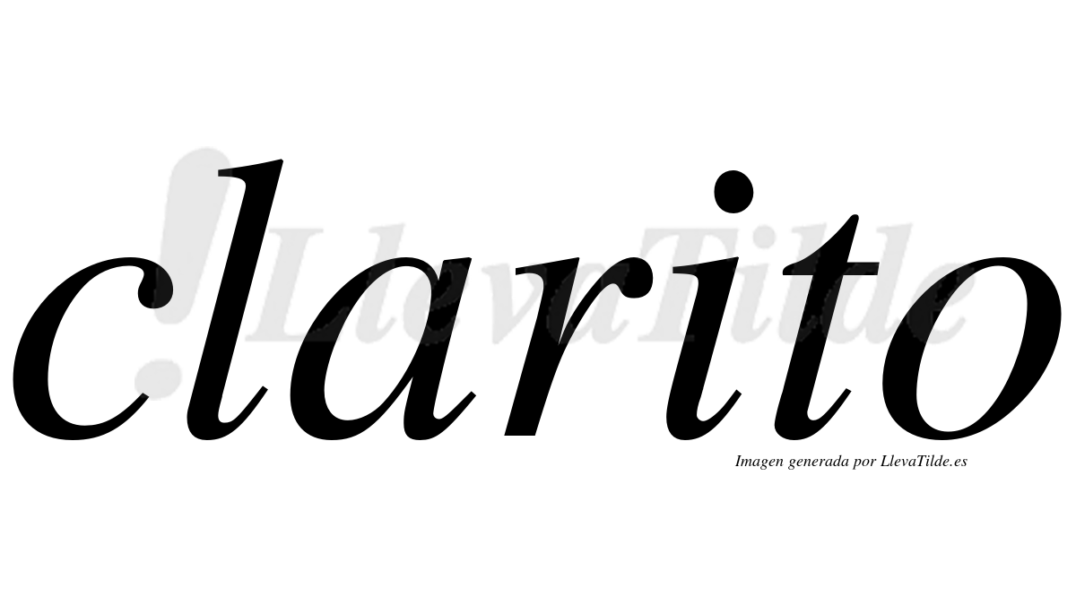 ¿Lleva tilde clarito? | LlevaTilde.es