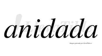 ¿Lleva tilde anidada? | LlevaTilde.es