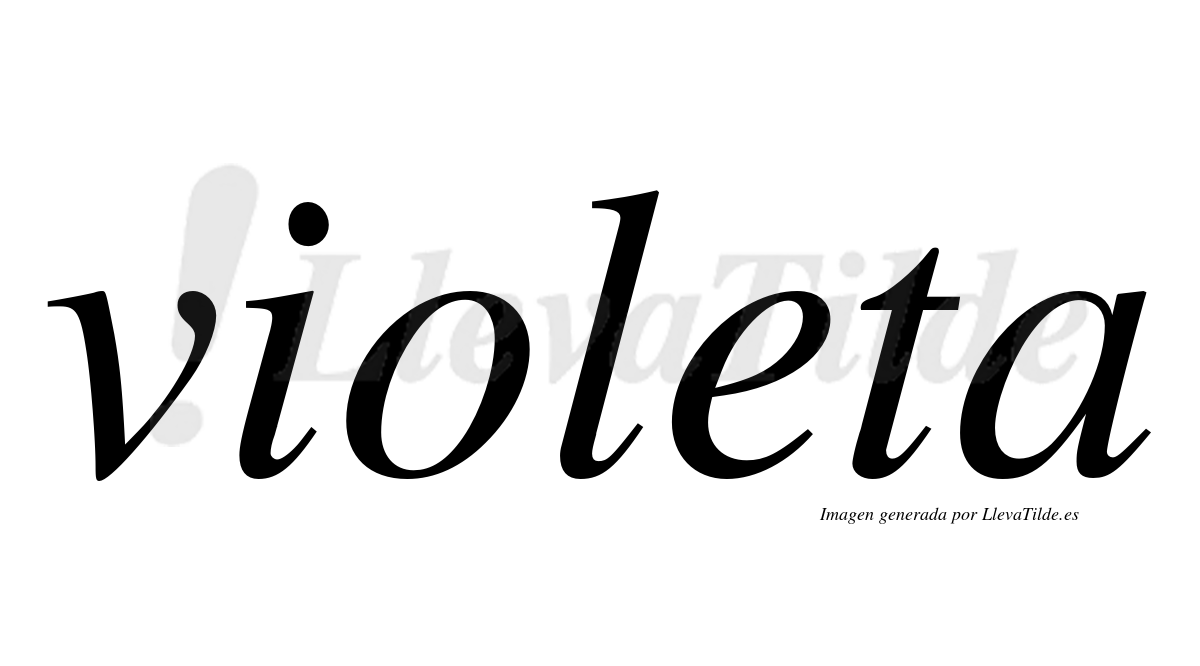 ¿Lleva tilde violeta? | LlevaTilde.es