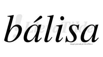 ¿Lleva tilde bálisa? | LlevaTilde.es